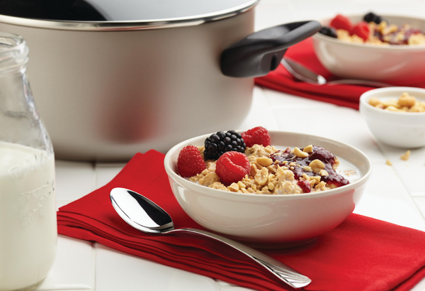 PB & J Breakfast Bowl - PotsandPans.com