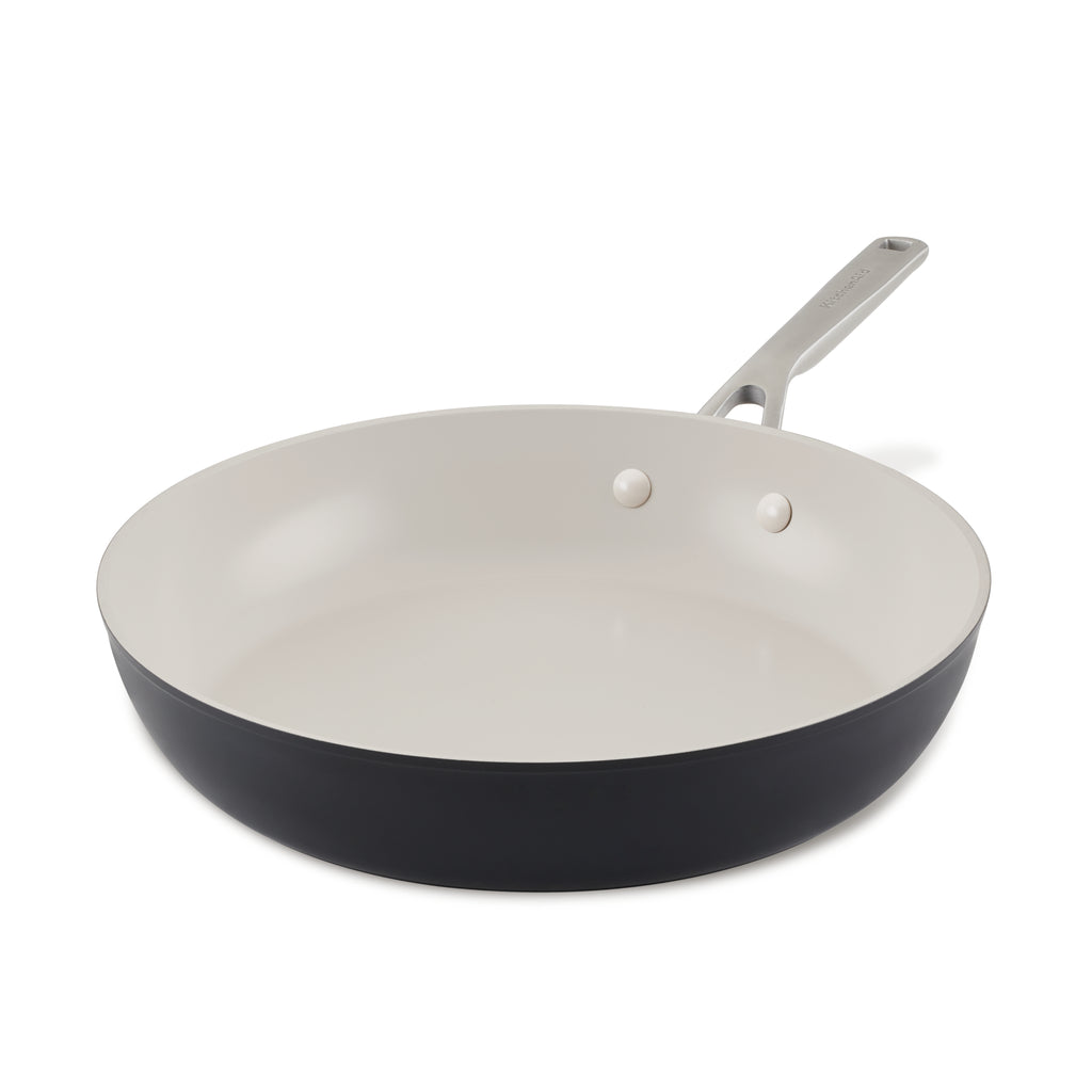 12.25-Inch Hard-Anodized Ceramic Nonstick Frying Pan – PotsandPans