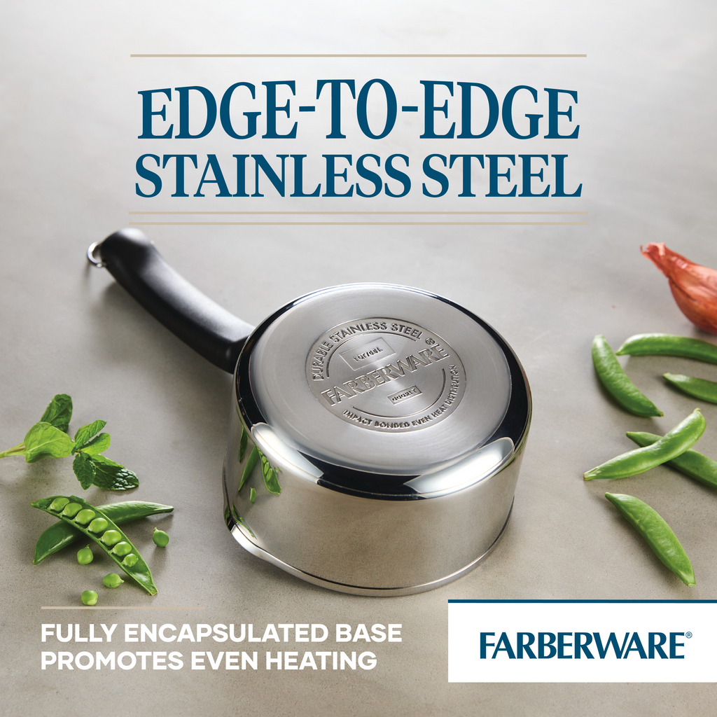 1-Quart Stainless Steel Saucepan – PotsandPans