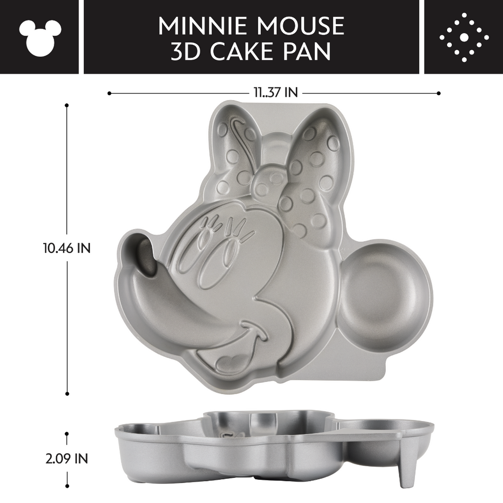 Minnie Mouse 3D Cake Pan PotsandPans