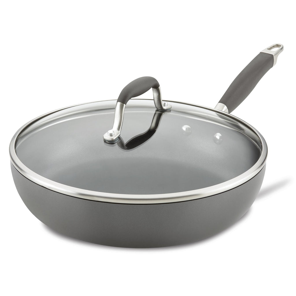 Advanced Home 12-Inch Deep Nonstick Frying Pan with Lid – PotsandPans