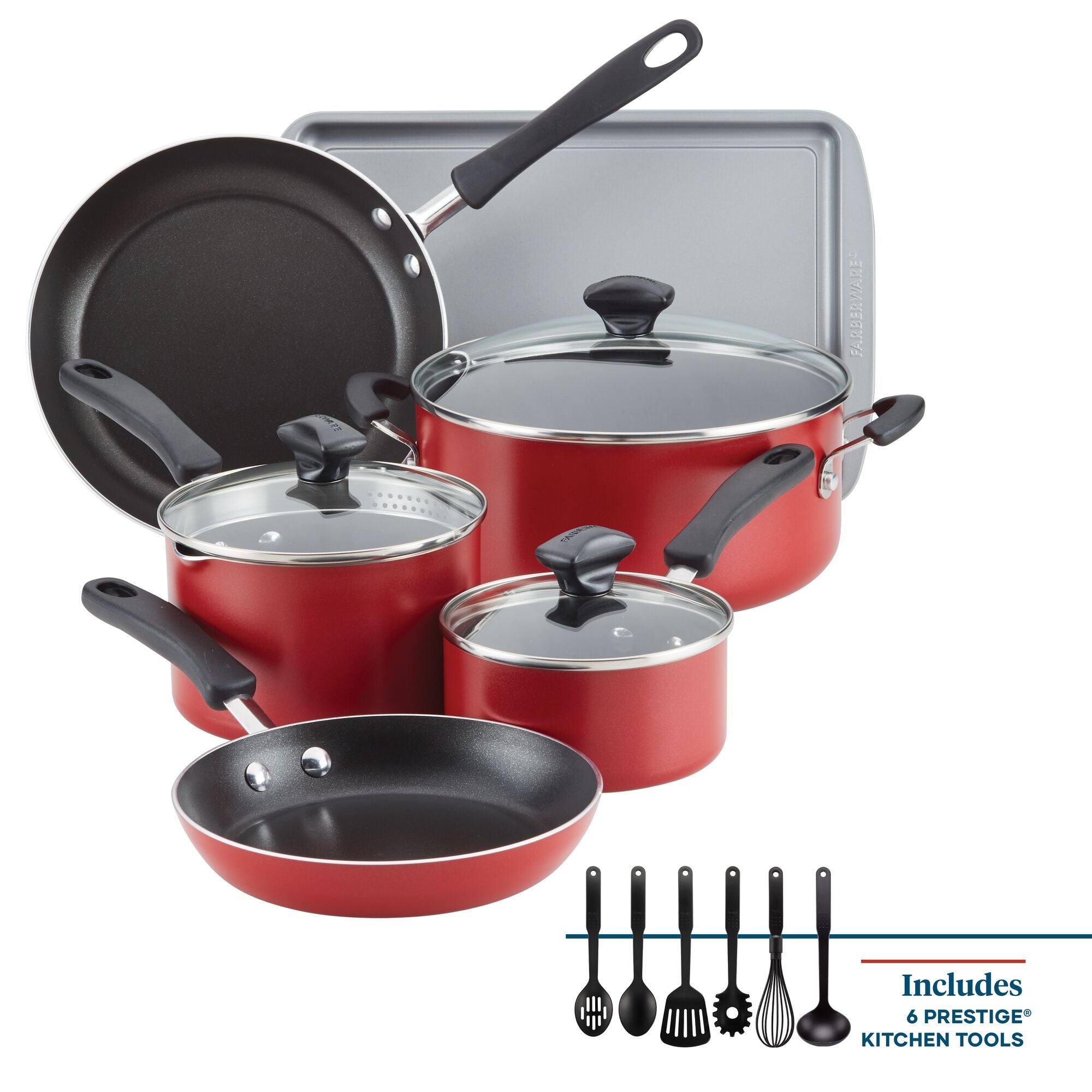 Cookstart 15-Piece Cookware Set – PotsandPans