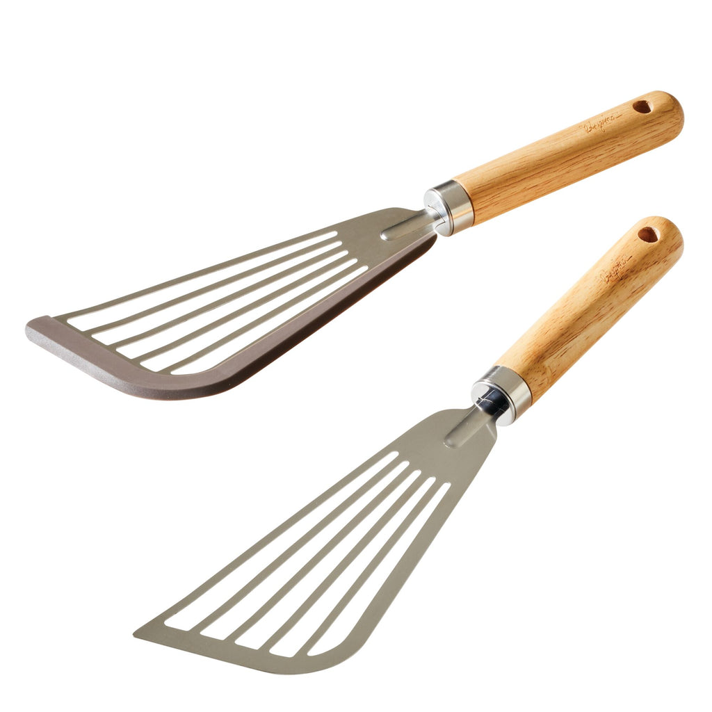 2-Piece Stainless Steel Fish Turner Set – PotsandPans