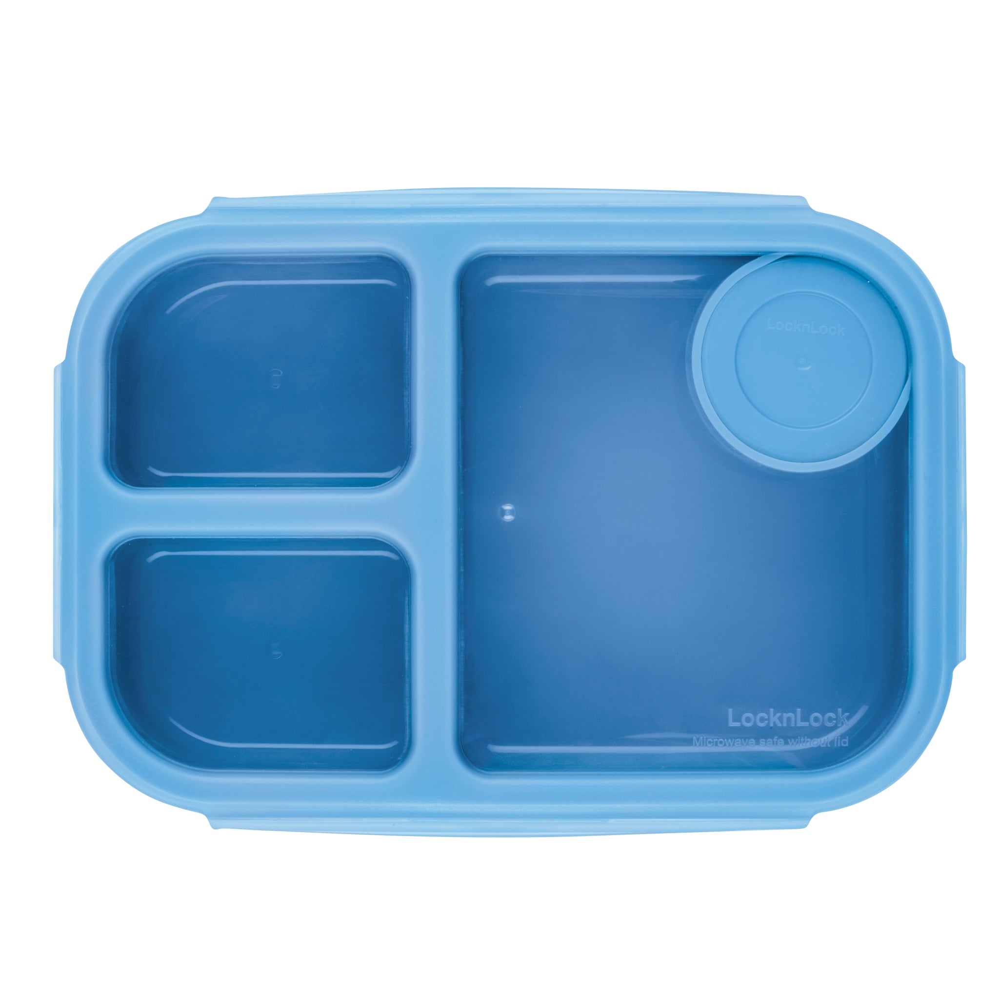 33-Ounce On the Go Divided Lunch Box Container with Removable Dips and ...
