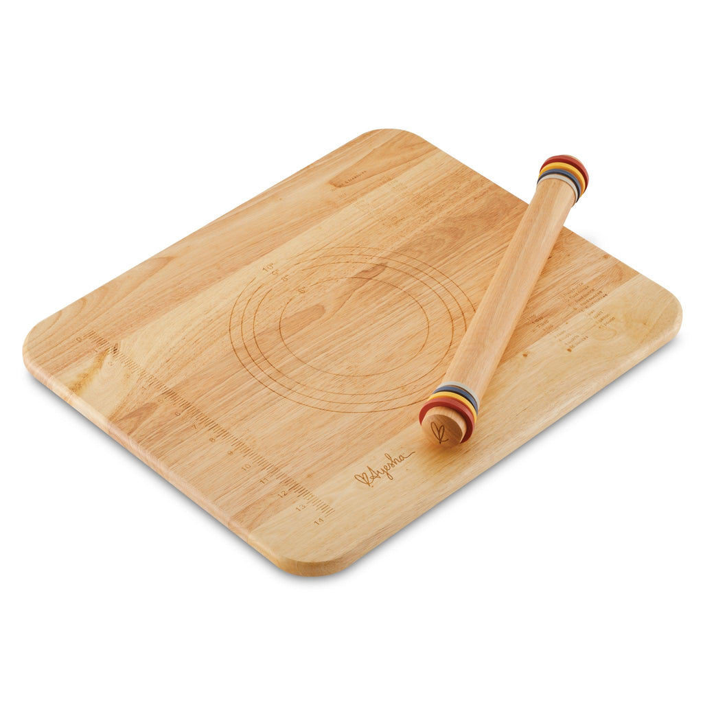 Rolling Pin and Pie Board Set – PotsandPans